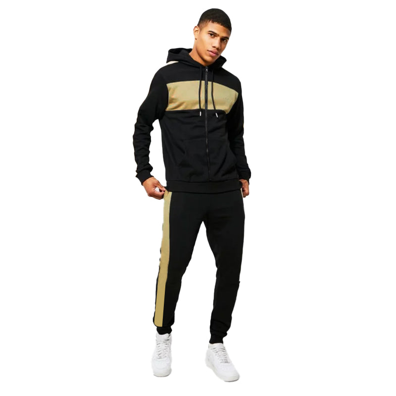 Tracksuite Black & Green Design – Cali Gears